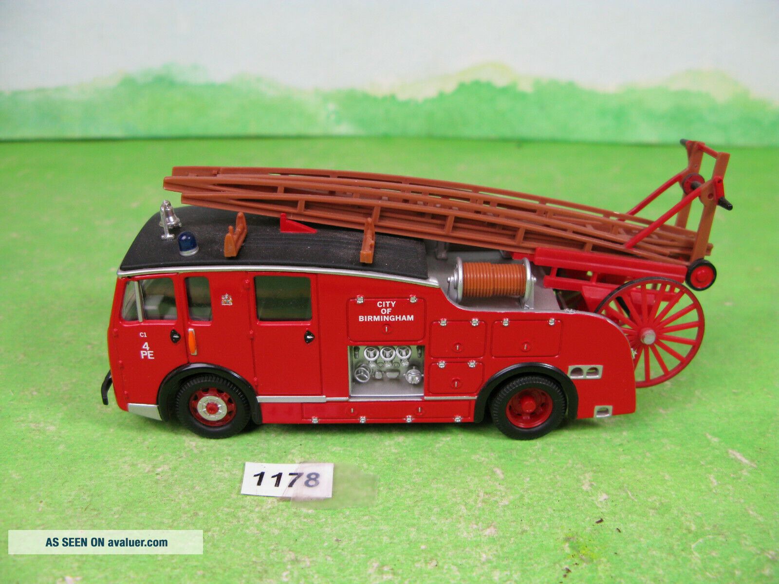 Vintage Corgi Diecast Fire Engine City Of Birmingham Model Toy 1 | #2286926