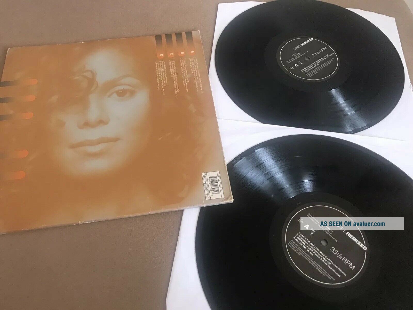 Janet Jackson Janet Remixed Double Lp Vinyl First UK Pressing RARE ...