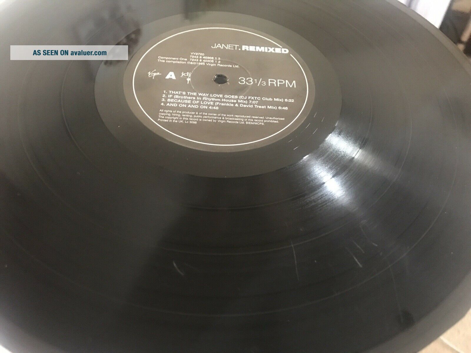 Janet Jackson Janet Remixed Double Lp Vinyl First UK Pressing RARE ...