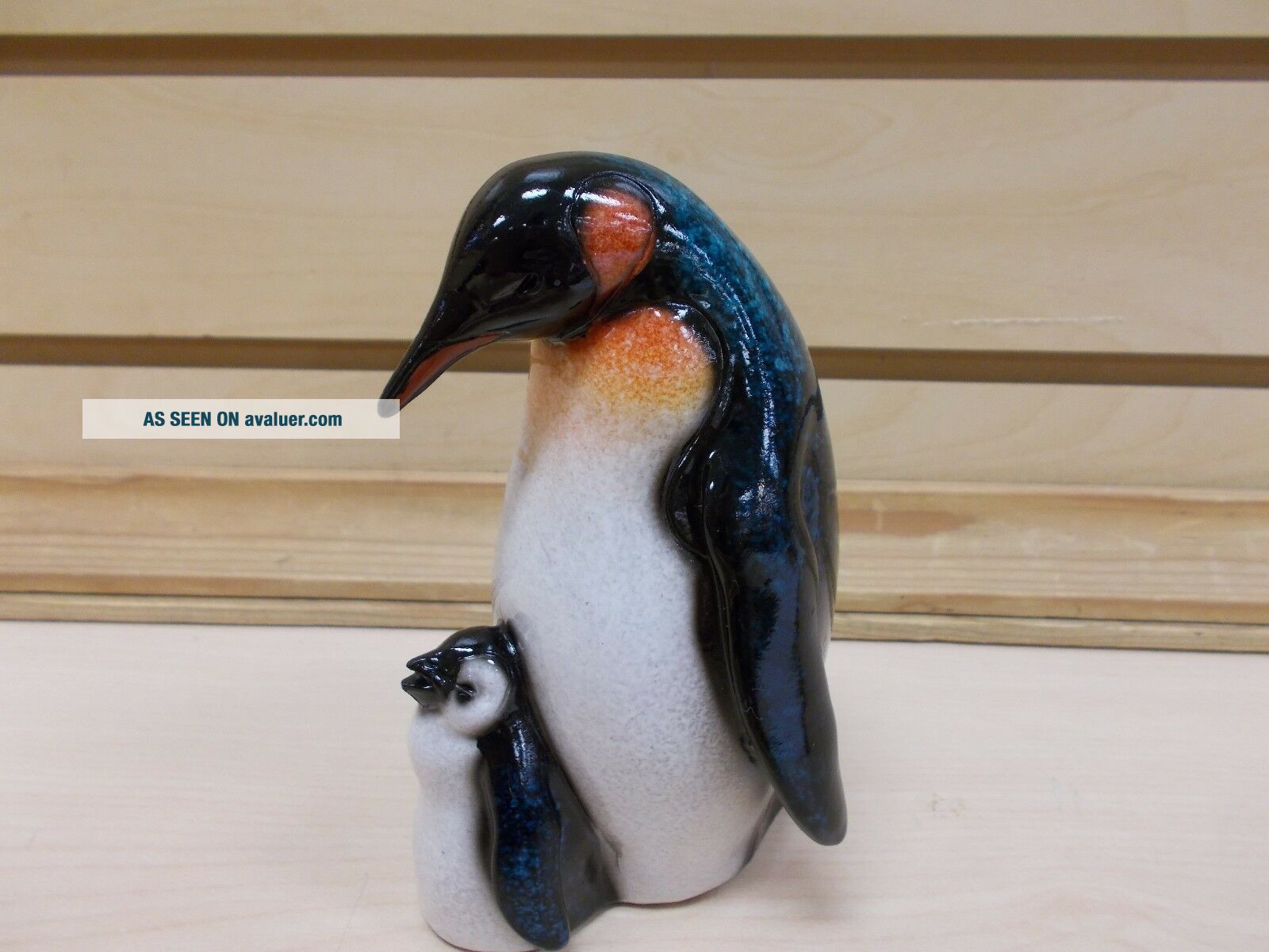 G54329 PENGUIN DAD AND BABY FIGURINE STATUE GSC SEA LIFE | #2217300