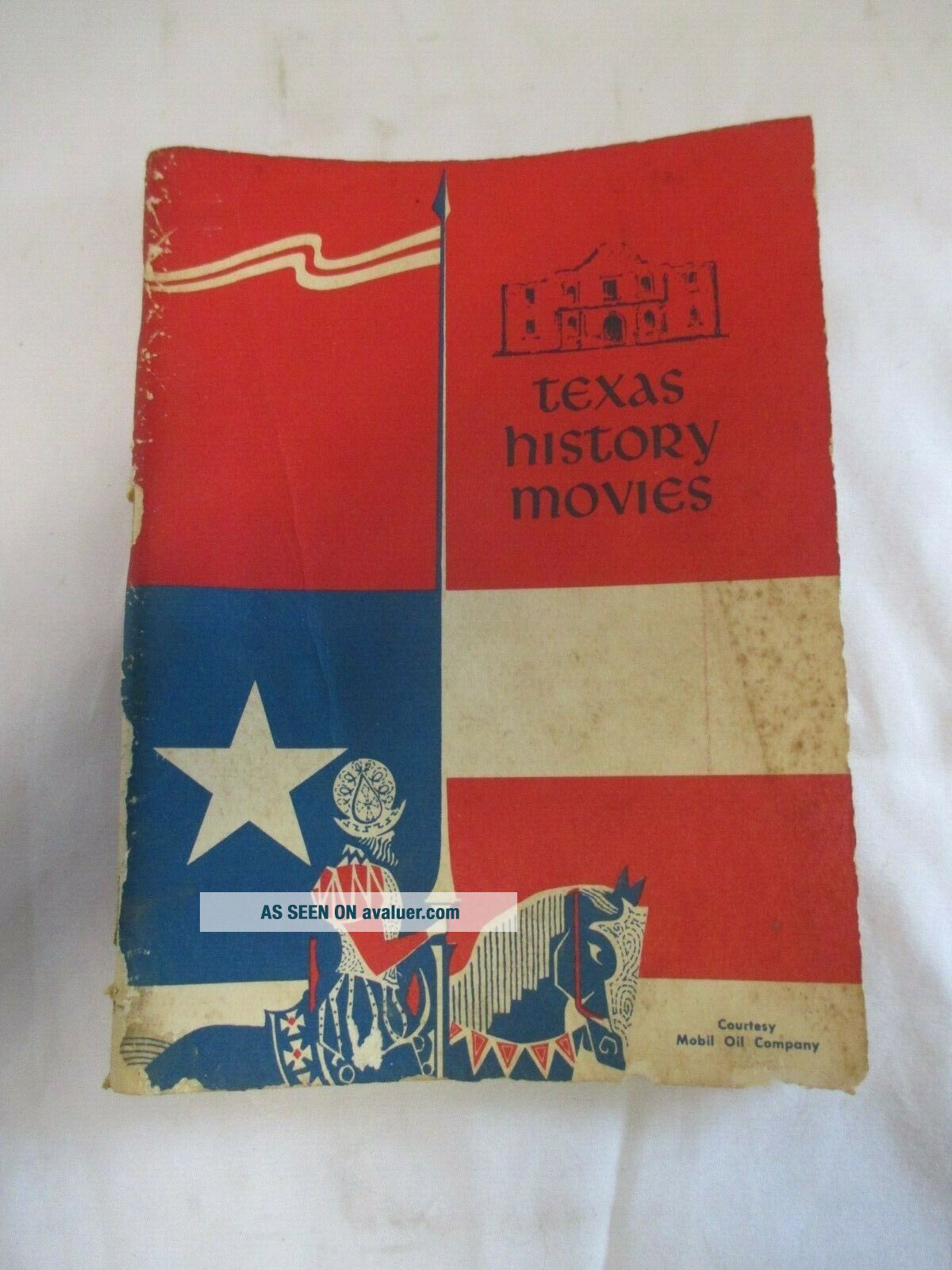 1956 TEXAS HISTORY MOVIES Texana Comic Book - Mobil Oil Magnolia Petrol ...