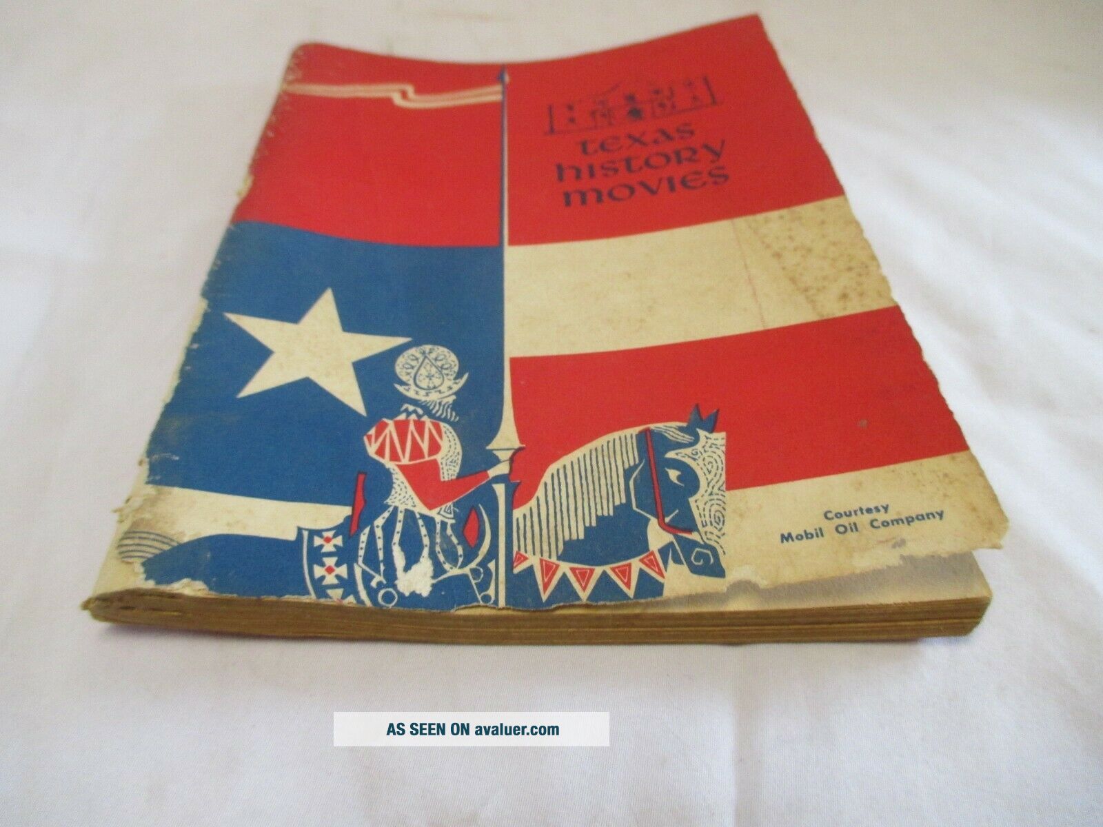 1956 TEXAS HISTORY MOVIES Texana Comic Book - Mobil Oil Magnolia Petrol ...