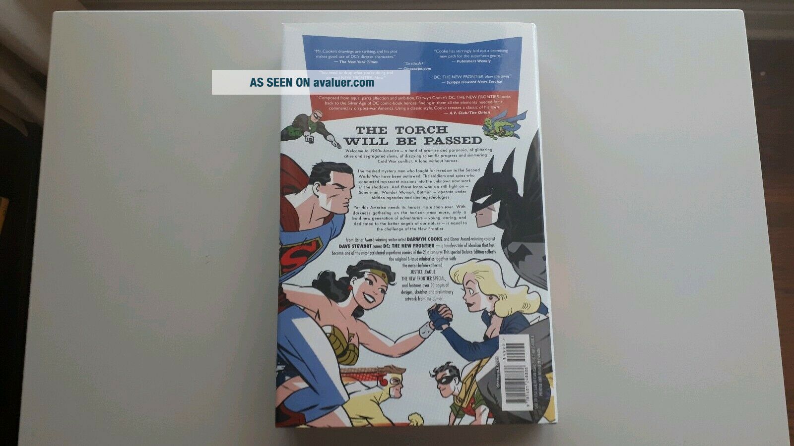 DC COMICS THE FRONTIER Deluxe Edition HC Darwyn Cooke HTF Rare OOP ...