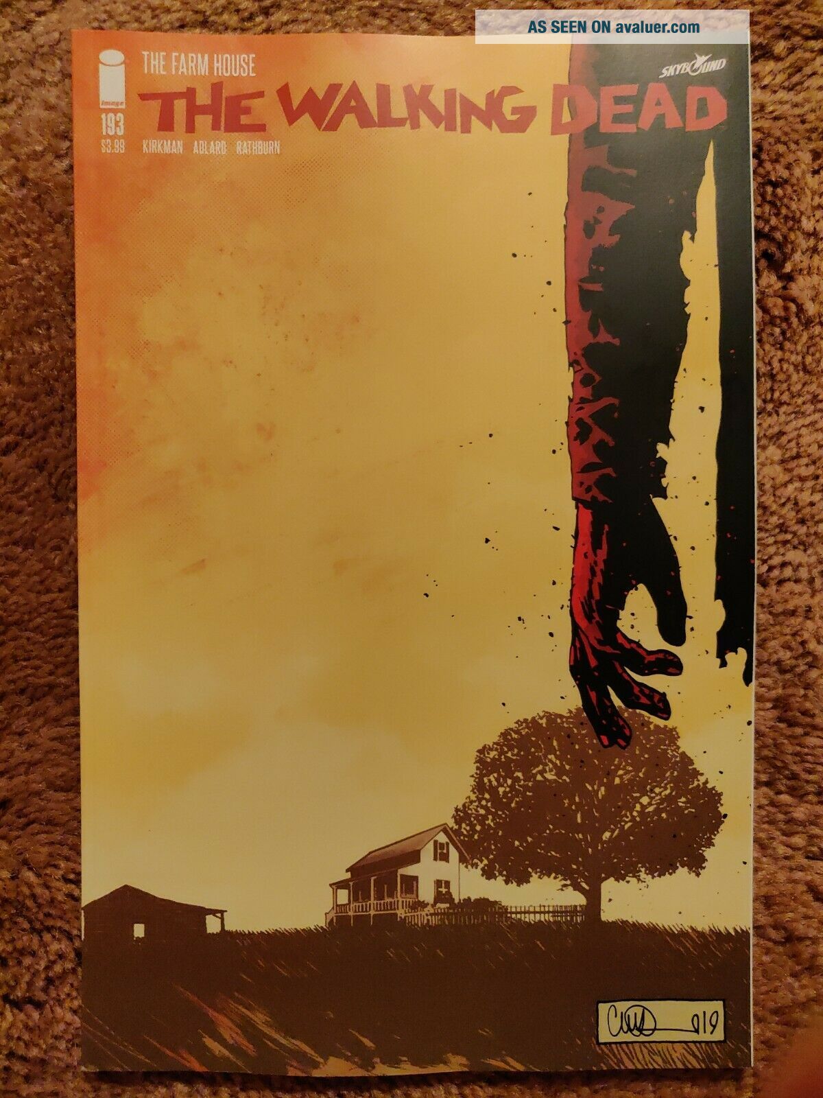 WALKING DEAD 192 - 193 Comic COMMEMORATIVE VARIANT And LAST ISSUE Set ...