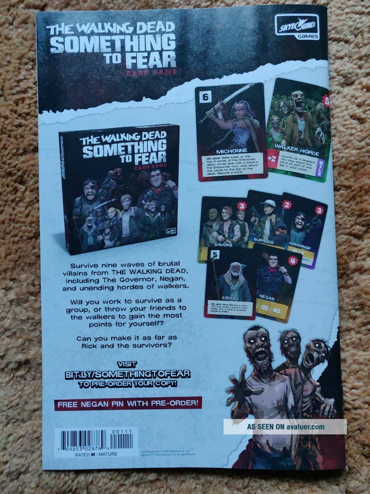 WALKING DEAD 192 - 193 Comic COMMEMORATIVE VARIANT And LAST ISSUE Set ...
