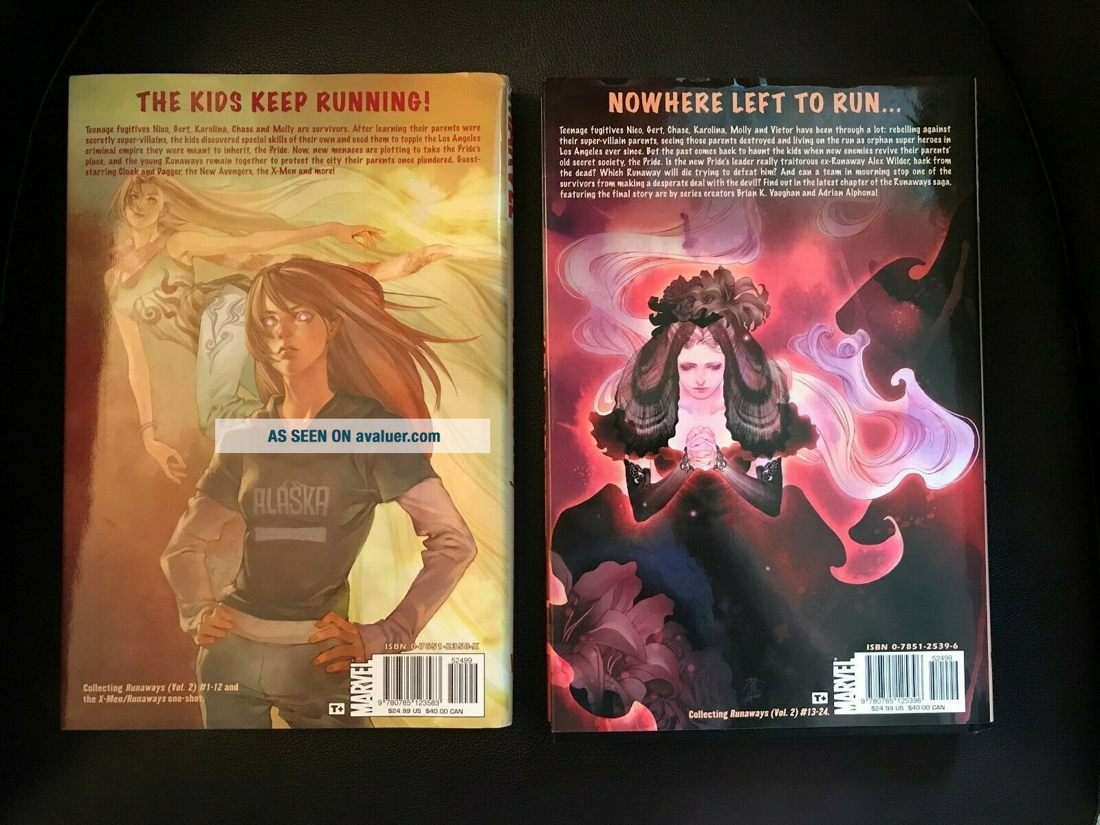 Marvel Runaways Vols 2 & 3 Oversized HC Vaughan Alphona (2006 - 7) NM ...