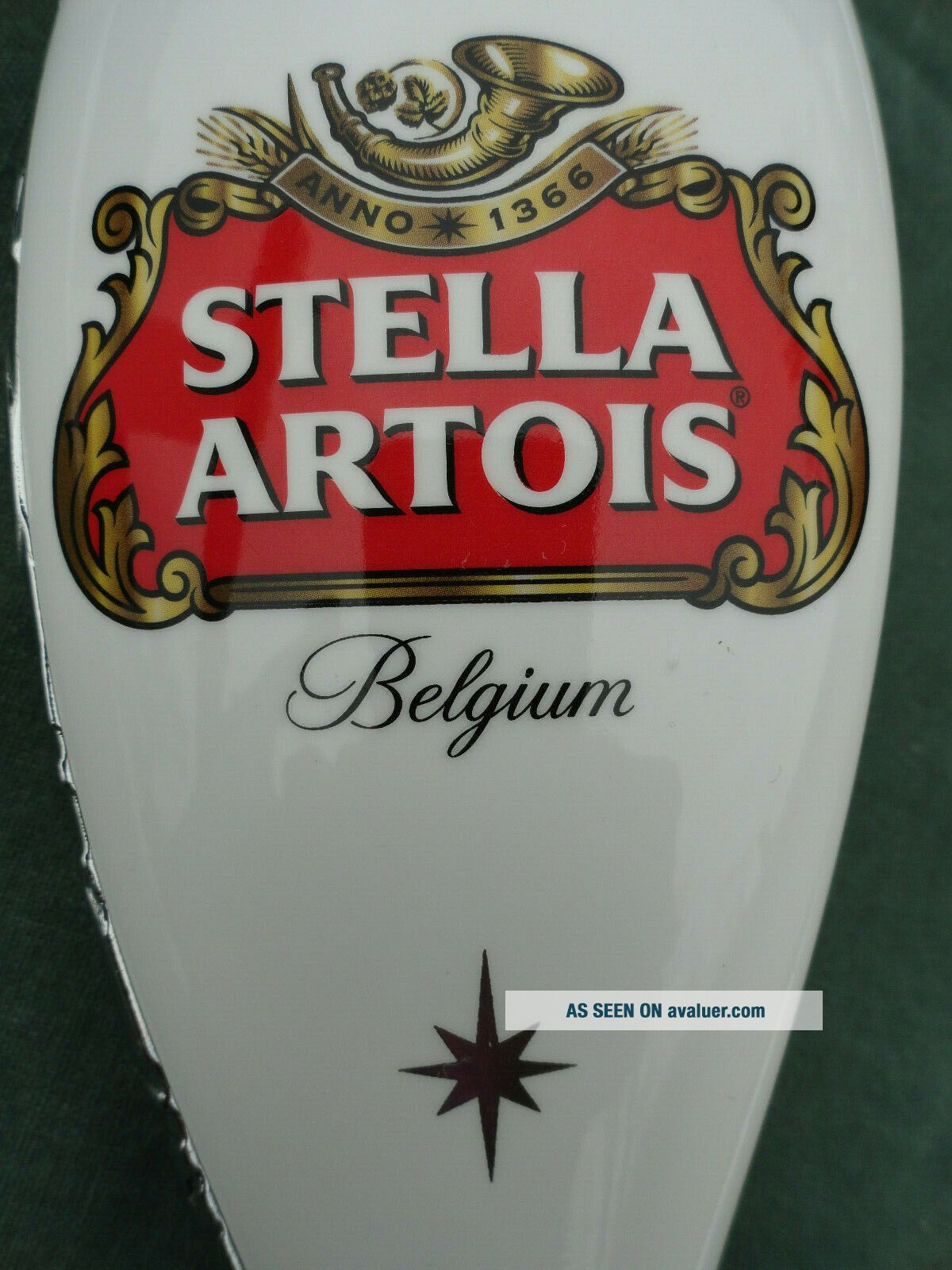 STELLA ARTOIS BELGIUM LAGER IMPORT BEER BAR TAP HANDLE | #2324165