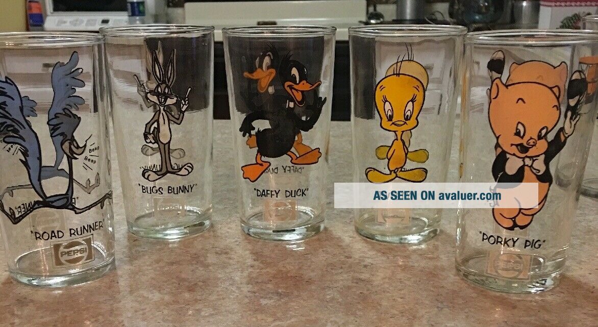 5 Piece Vintage 1973 Pepsi Collector Series Warner Bros Cartoon ...
