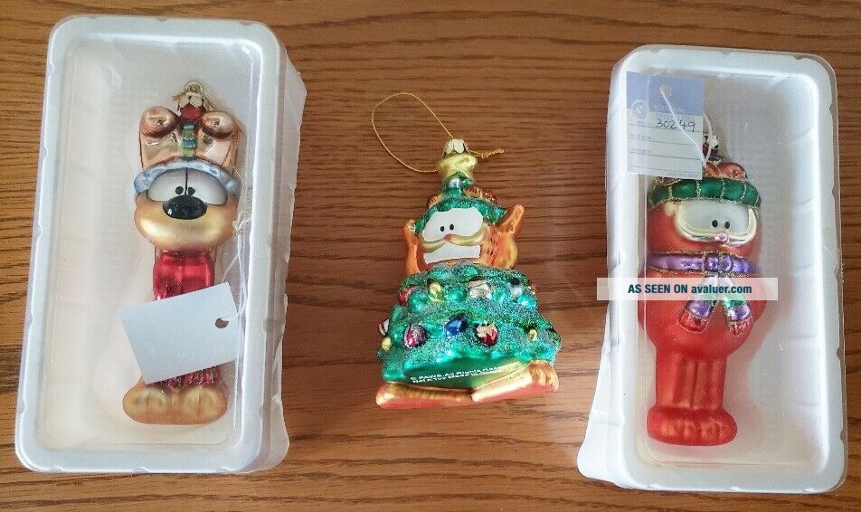 Garfield Christmas Ornaments. Archives Paws Inc. 2 Are Prototypes ...