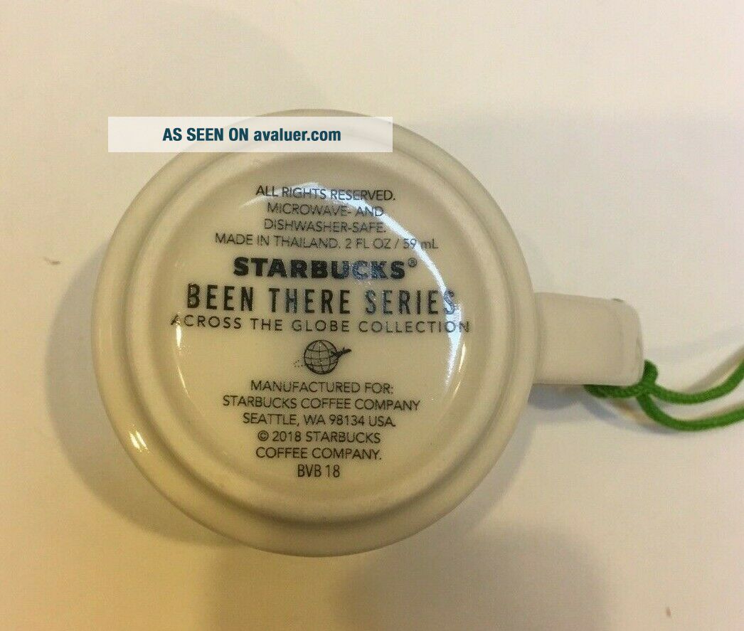 NIB Starbucks 2oz OREGON BEEN THERE Espresso Cup Ornament Mini Mug ...