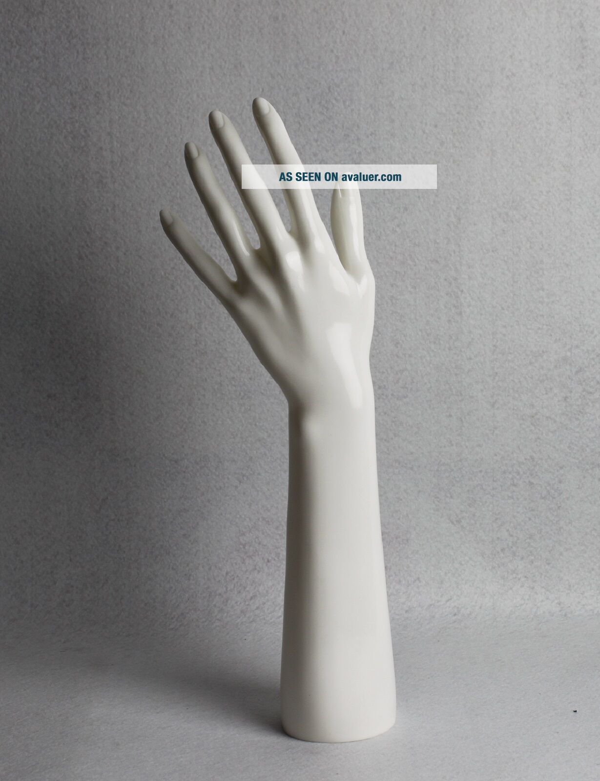 Female Left And Right White Gloss Mannequin Hand For Jewelry | #2450492