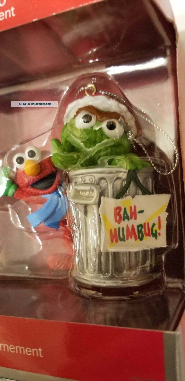 Sesame Street Elmo Oscar The Grouch Heirloom Ornament NIB | #2287961