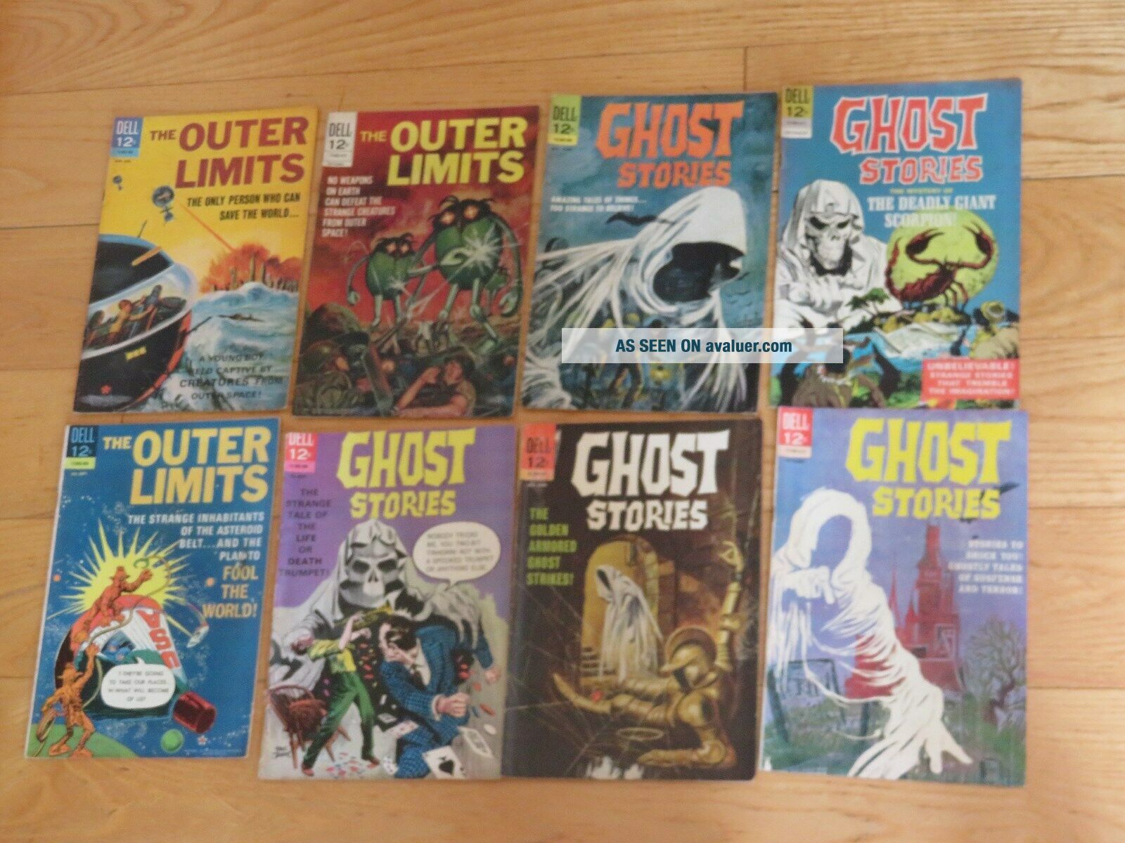 OLD 1960s DELL COMIC BOOKS GHOST STORIES And OUTER LIMITS | #2318920