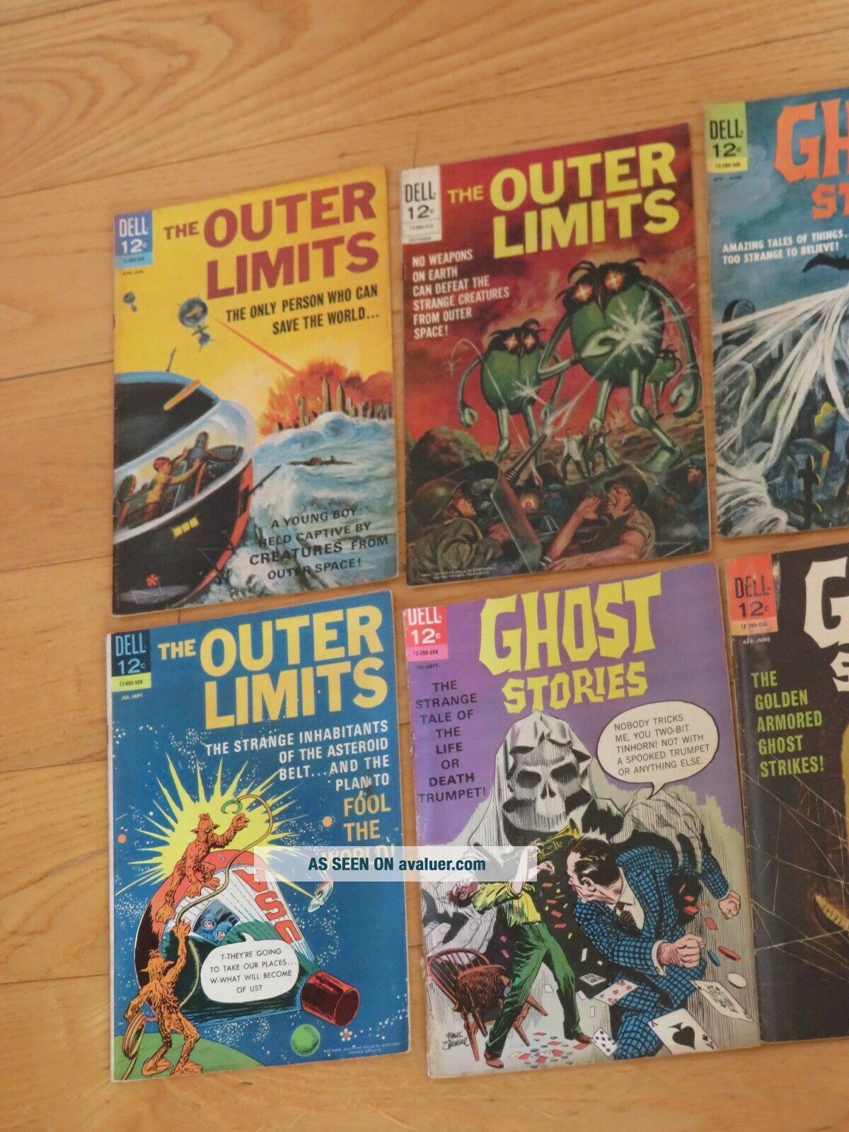 OLD 1960s DELL COMIC BOOKS GHOST STORIES And OUTER LIMITS | #2318920