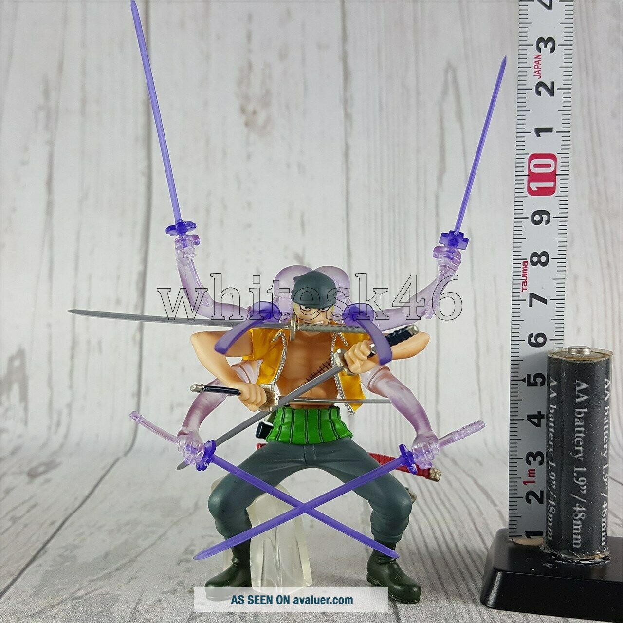 Roronoa Zoro Bandai Figure One Piece Anime Manga AUTHENTIC From JAPAN ...