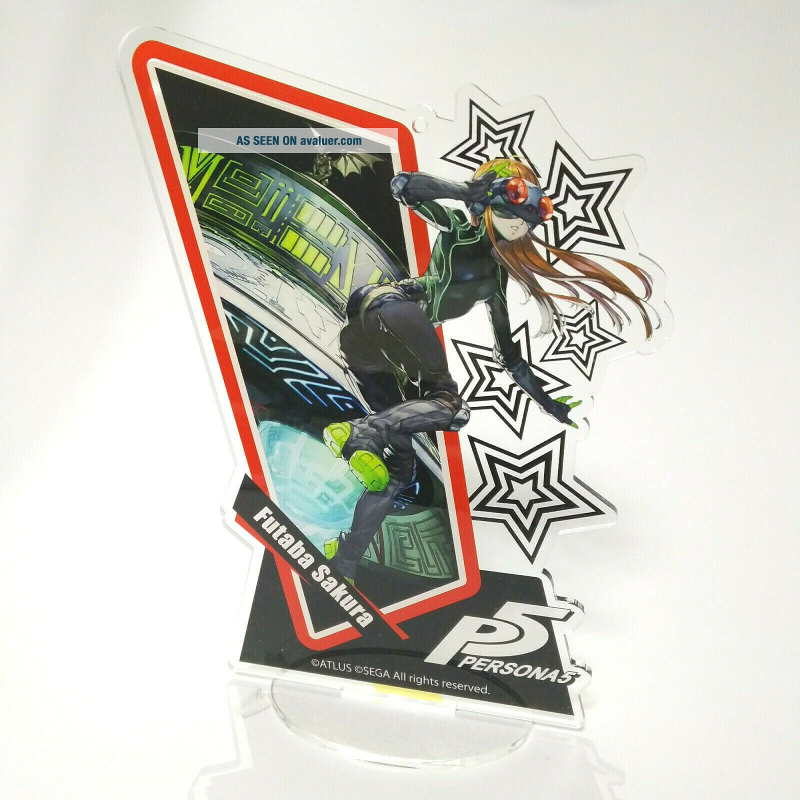 Acrylic Stand Futaba Sakura Persona 5 P5 Deka Acryl Stand 19cm Japan ...