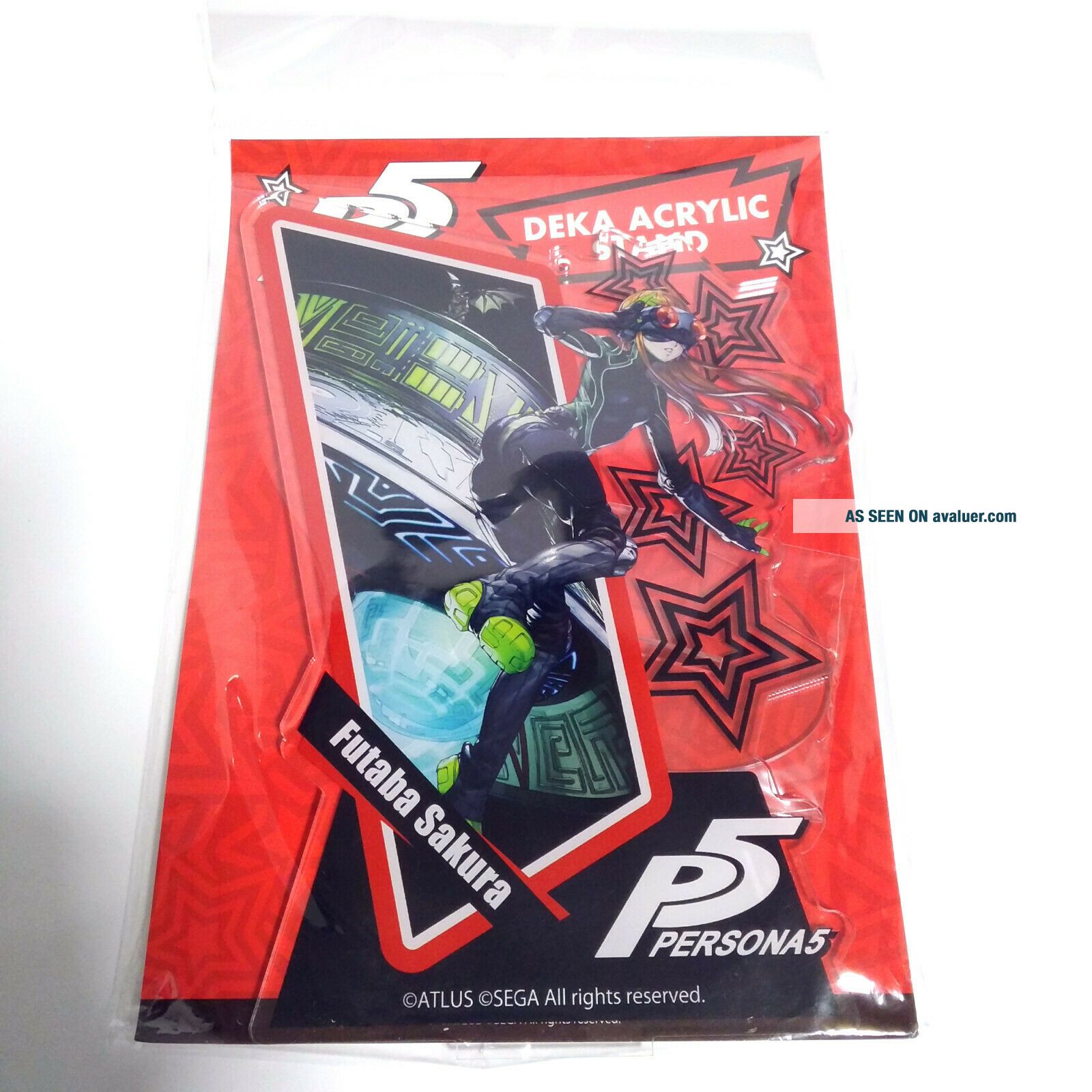 Acrylic Stand Futaba Sakura Persona 5 P5 Deka Acryl Stand 19cm Japan ...