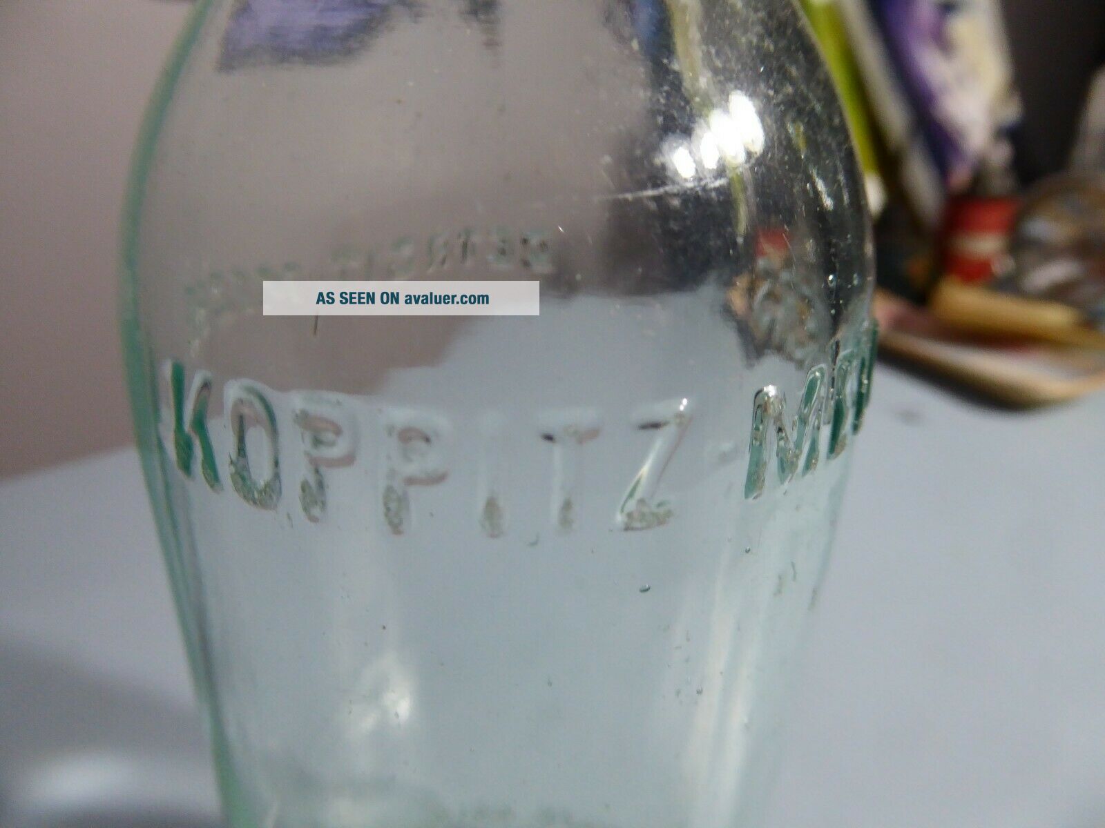Koppitz Melchers Brewing Co Detroit MI Antique Glass Bottle | #2488701