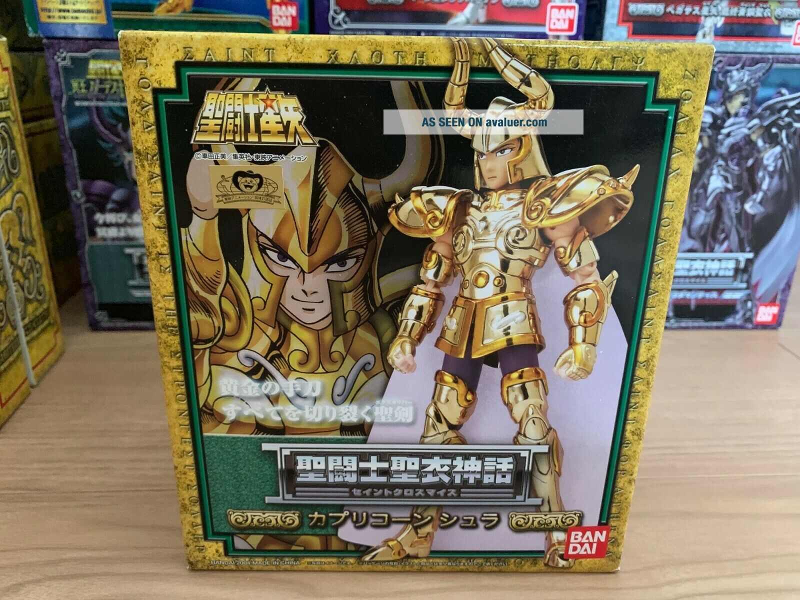 BANDAI Saint Seiya Myth Cloth GOLD SAINT CAPRICORN SHURA Figure From ...