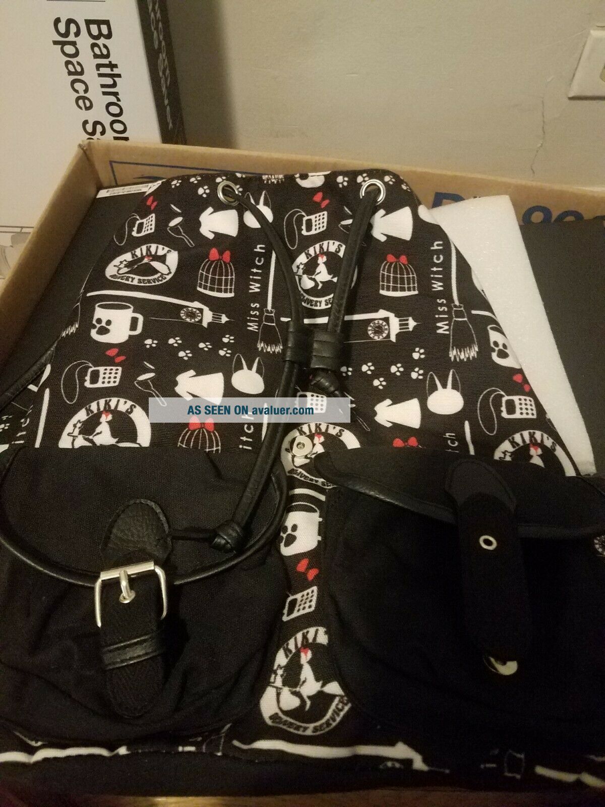 Kiki ' S Delivery Service Black Backpack, Hot Topic, Studio Ghibli, Her ...