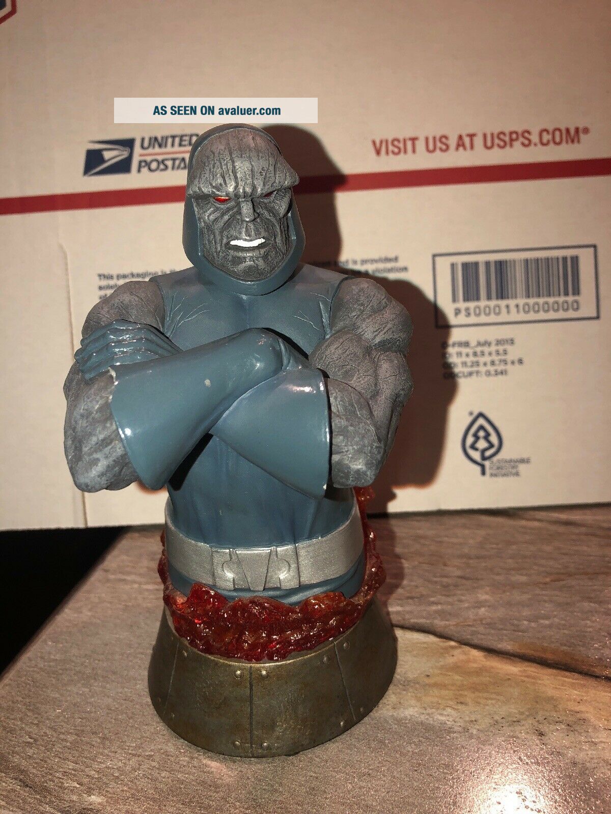 Villians Of Dc Universe Darkseid Mini Bust Dc Direct WITH NO Box | #2463526