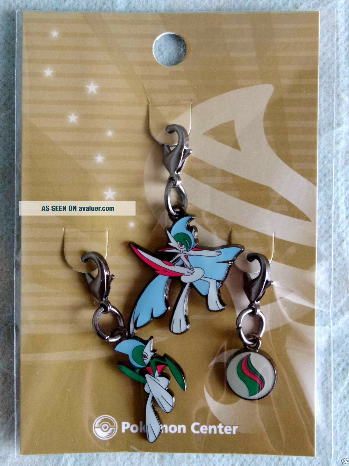 BNIP JAPAN Pokemon Center Limited Mega Evolution Metal Charm Mega ...