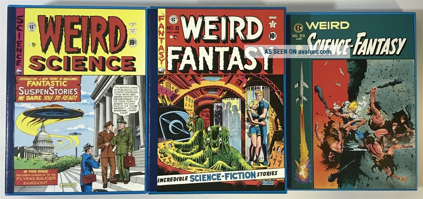 The Complete Weird Science Fantasy Science - Fantasy EC Comic SciFi ...