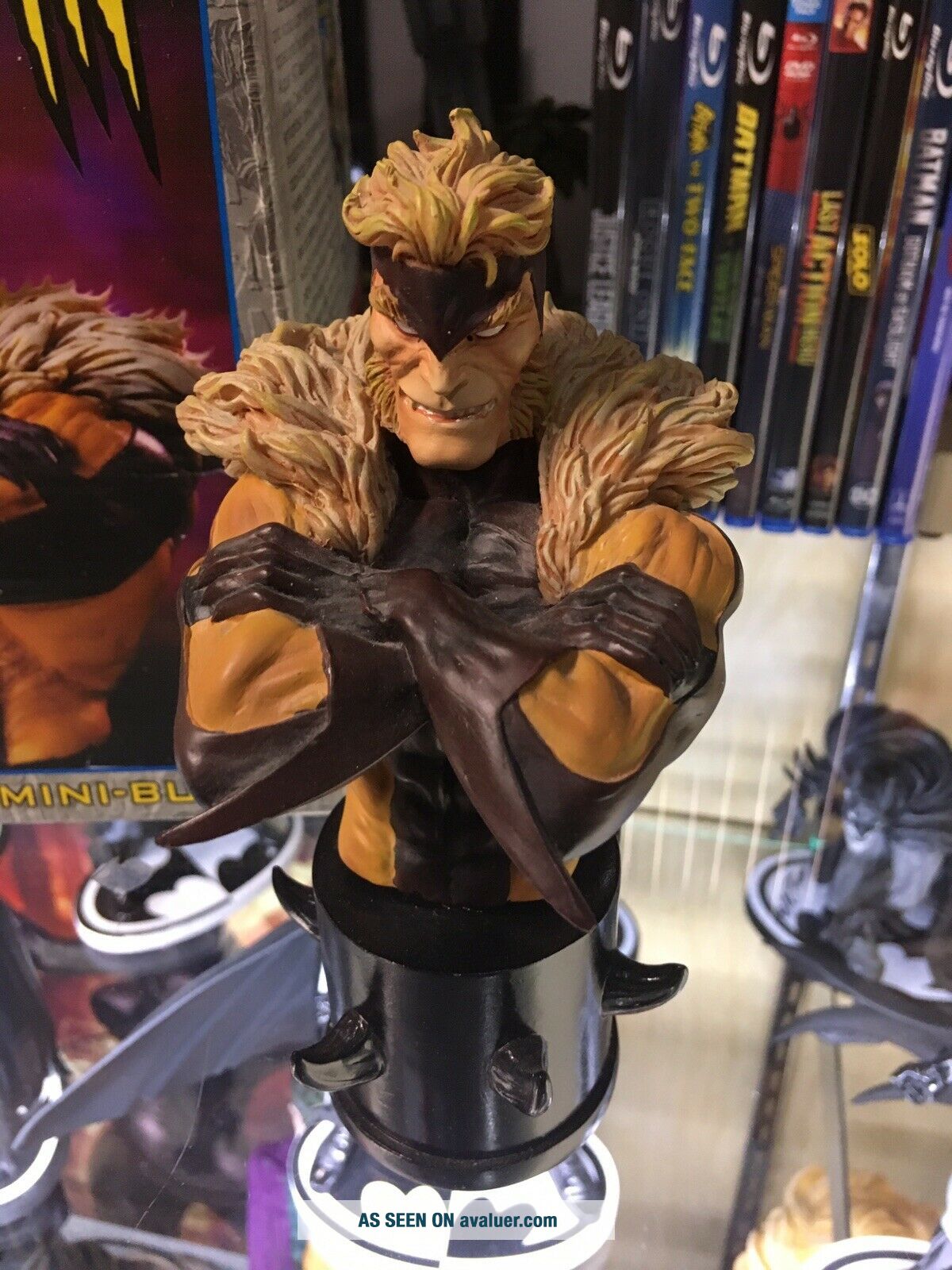 2000 Bowen Designs Sabretooth Mini Bust Statue Xmen | #2514356