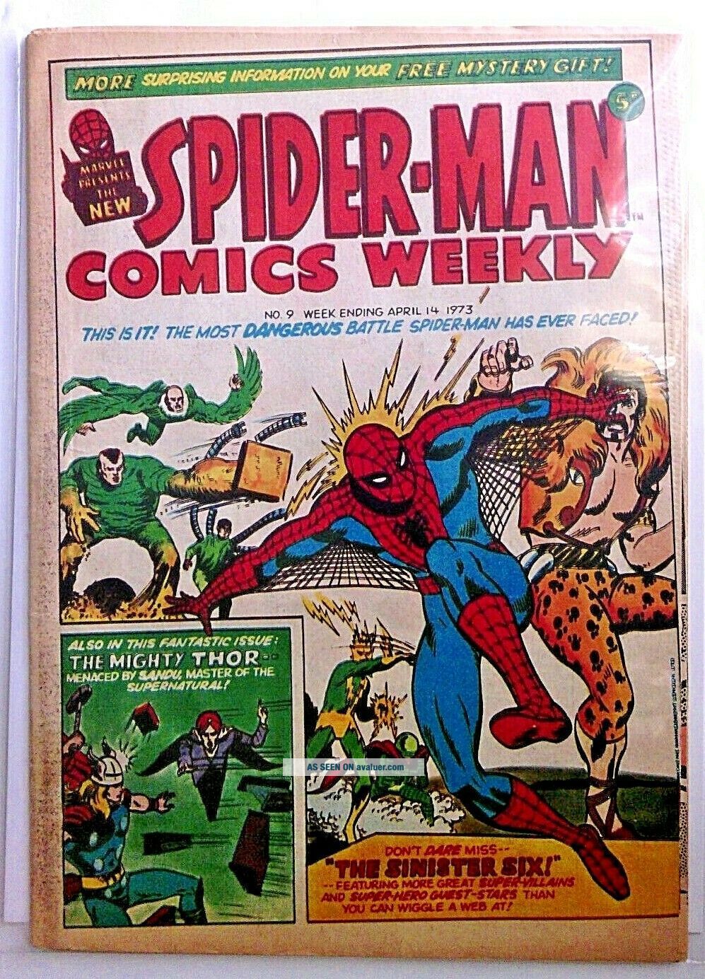 Spider - Man Comics Weekly 9 Spiderman Annual 1 Sinister Six | #2503526