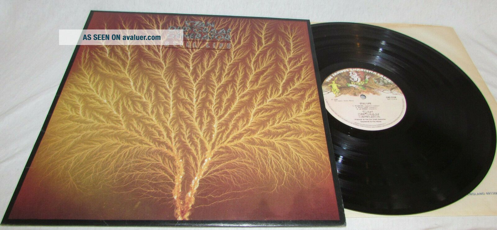 Van Der Graf Generator 1976 UK Charisma LP Still Life | #2426496