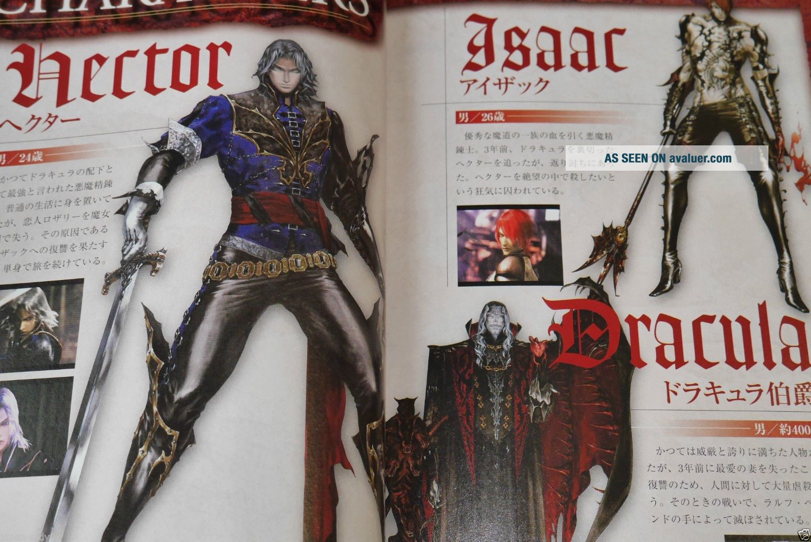 JAPAN Castlevania: Curse Of Darkness Official Guide Complete Edition ...