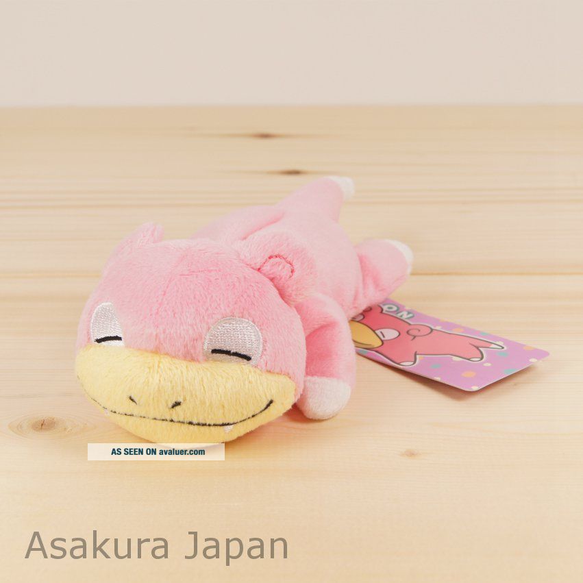 Pokemon Center Kuttari Series Slowpoke Plush Sleeping Version Japan ...