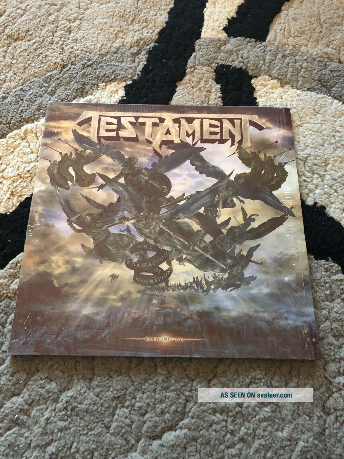 Testament - Formation Of Damnation Lp 1st Press Vinyl Thrash Slayer ...