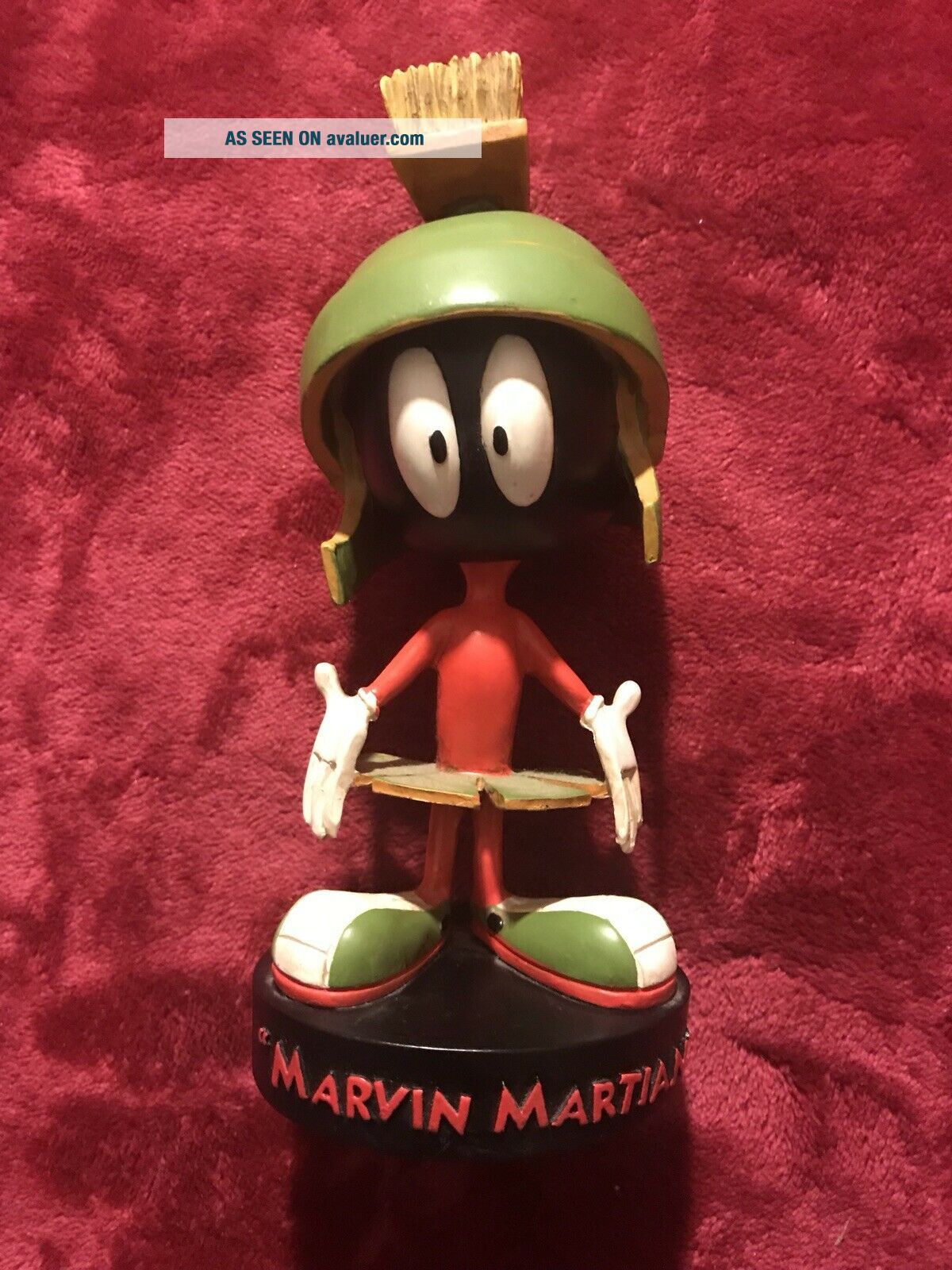 Marvin The Martian Bobble Head Rare Warner Bros Looney Tunes Clueless ...