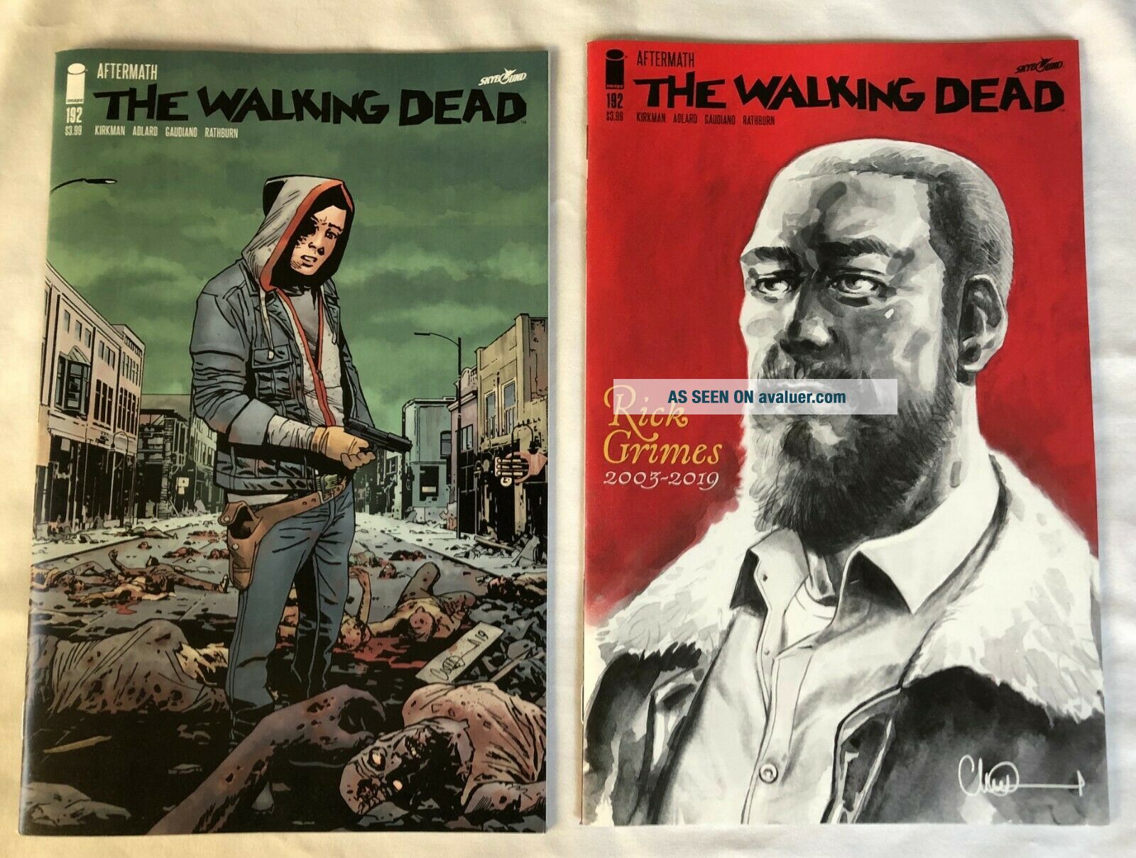 Walking Dead 192 (1st Print) & Commemorative Edition NM Or Better Image ...
