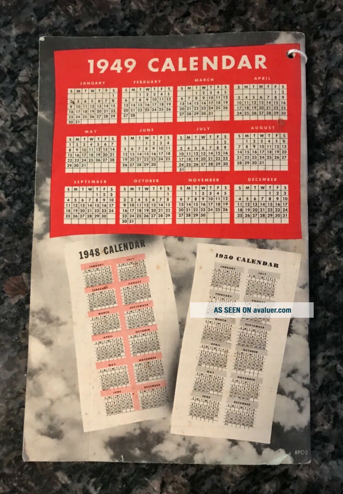 SOCONY - VACUUM OIL CO. 1949 FLYING RED HORSE ALMANAC | #2528492