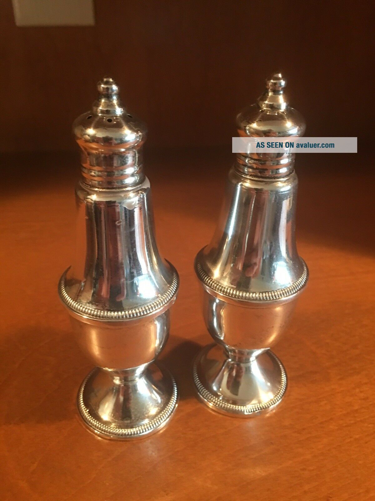 Couchin Creation Sterling Silver Weighted Salt And Pepper Shakers ...