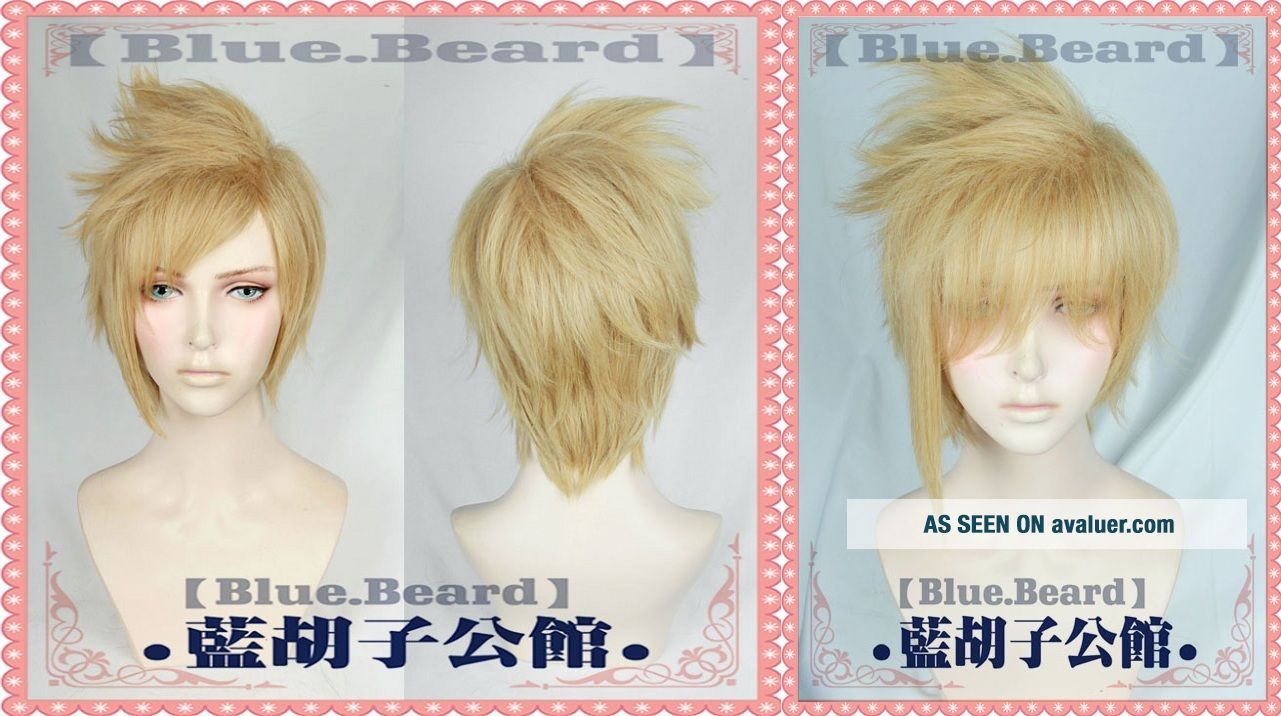 Final Fantasy XV Prompto Argentum Game Costume Cosplay Wig (Need Styled ...