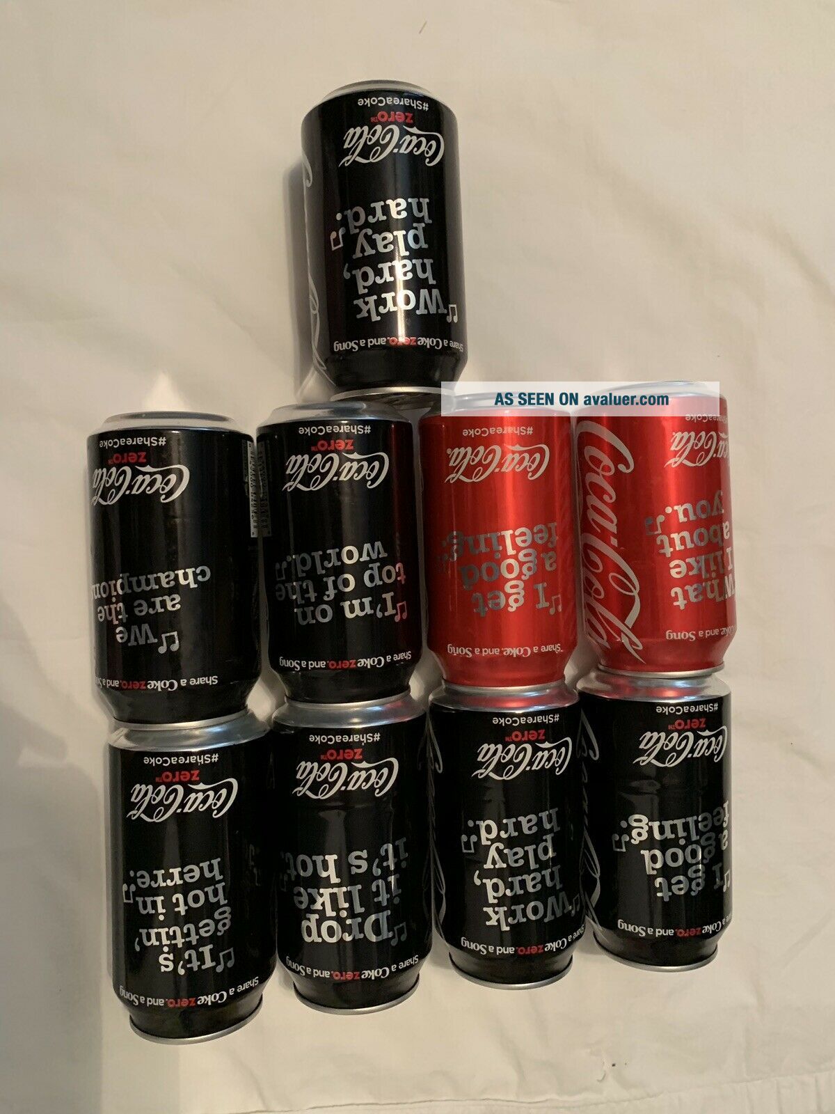 Coke And Coke Zero Aluminum Cans Share A Song With A Friend | #2551737