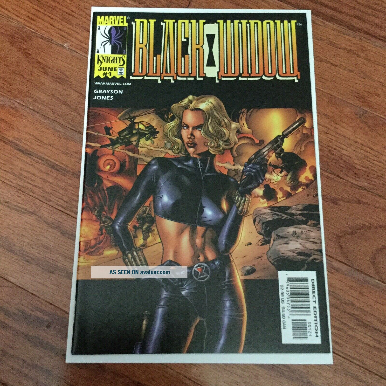 Black Widow 1 JG Jones Variant 1st Full Appearance Yelena Belova Movie ...