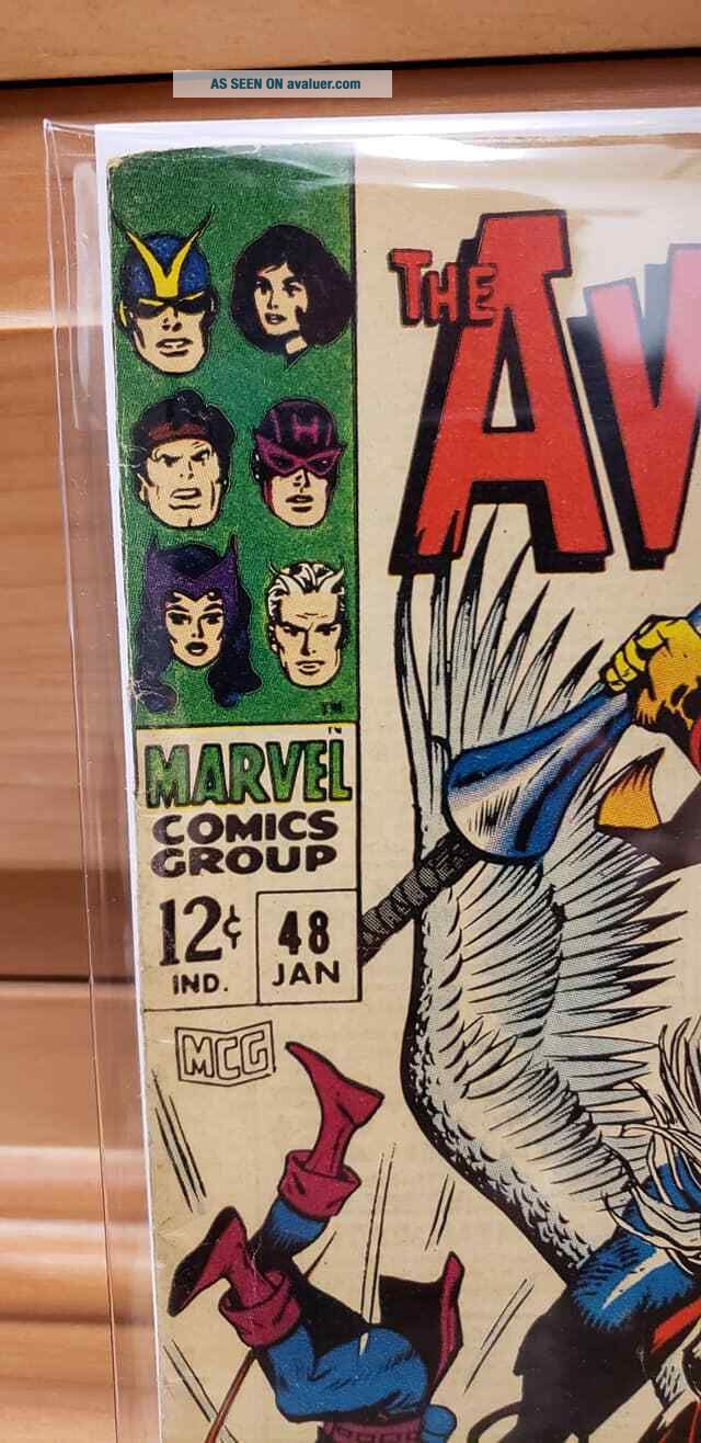 Avengers 48 (1968) The First Black Knight Great Cover Lower Grade ...