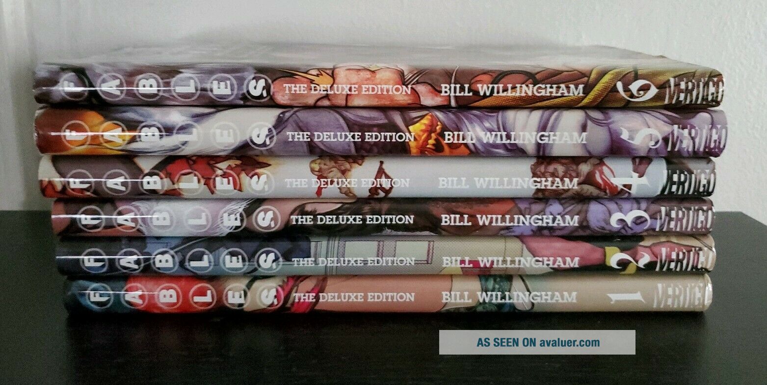 Fables The Deluxe Edition By Bill Willingham Volume 1 - 6 • Pre - Owned ...