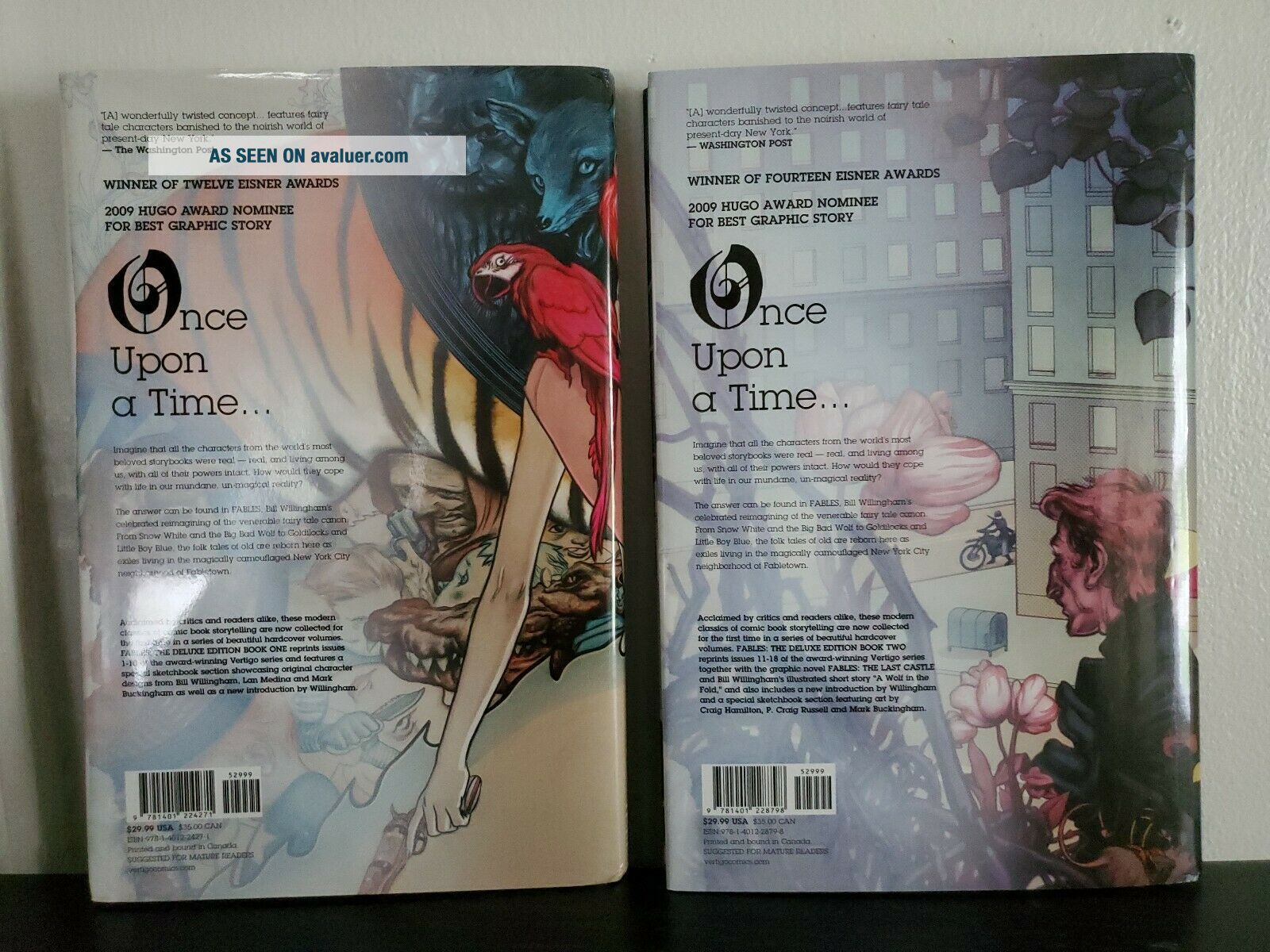 Fables The Deluxe Edition By Bill Willingham Volume 1 - 6 • Pre - Owned ...