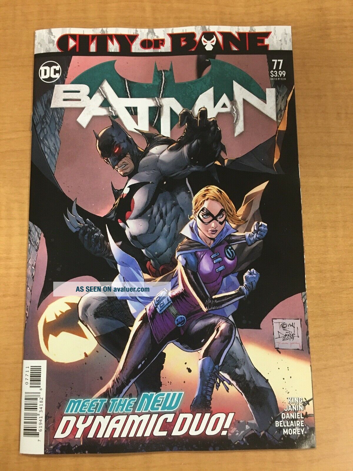 Batman 77 A DC Comics 1st Print 2019 Death Major Character Tony Daniel ...