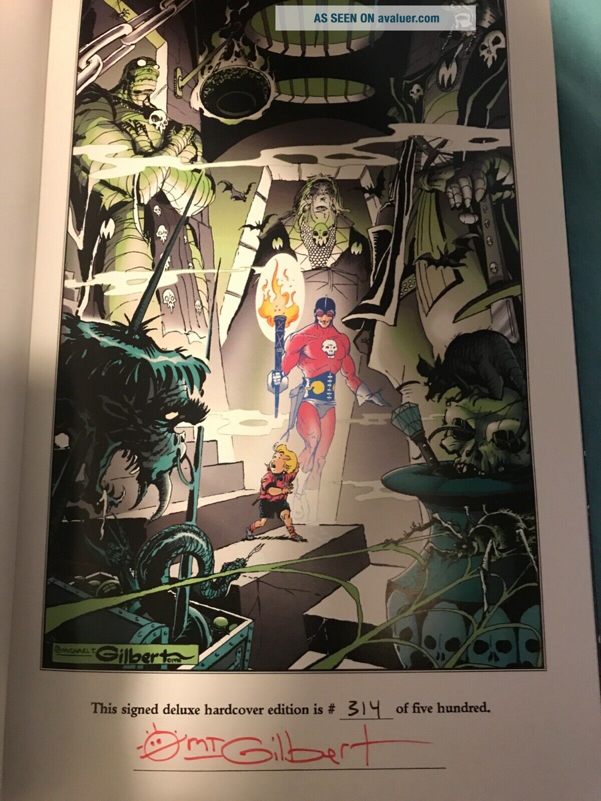 Mr Monster Origins 1996 Signed Limited Edition Graphic Novel By Michael ...