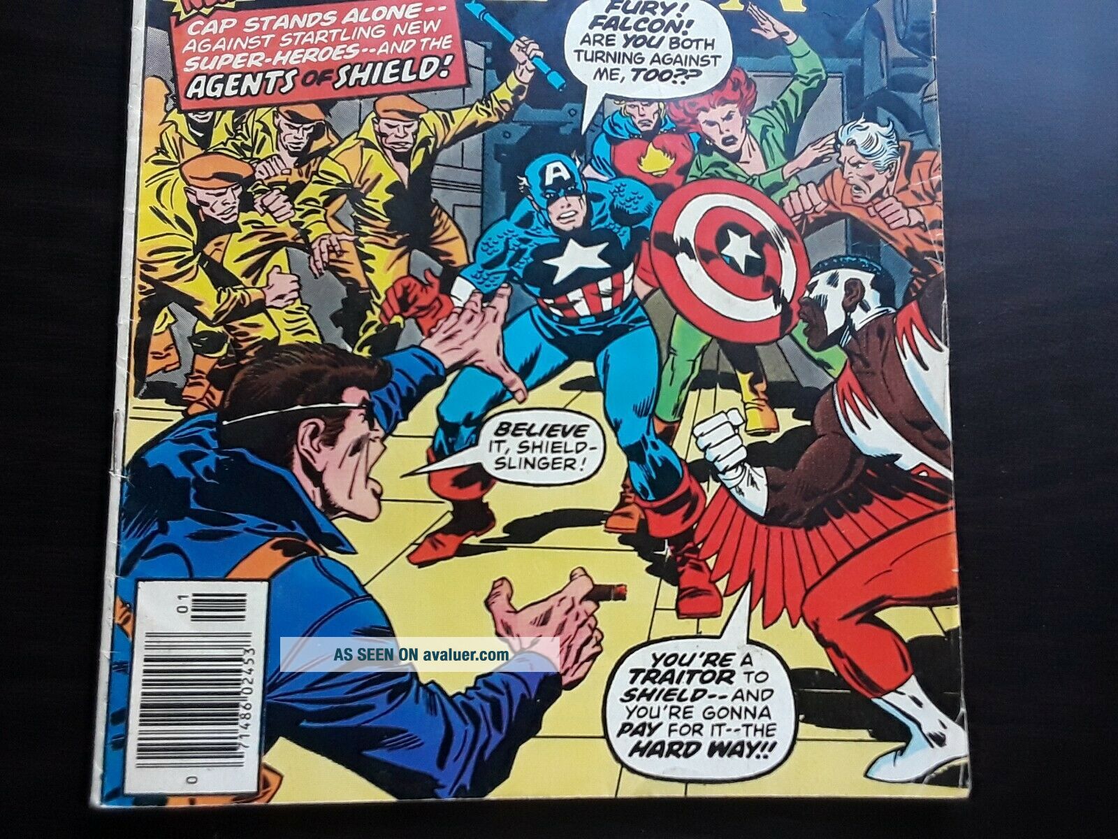 Captain America And Falcon 217 (Marvel Comics) 1st Quasar Key Issue ...