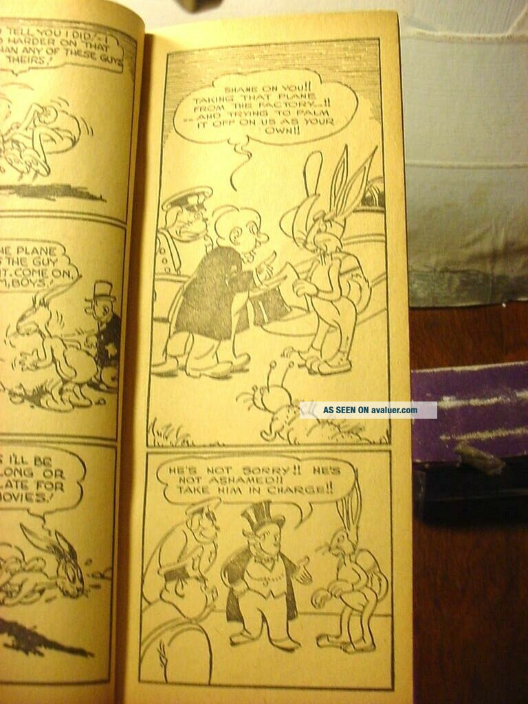 Vinage Bugs Bunny Hard Cover Book/comic 1943 | #2708781