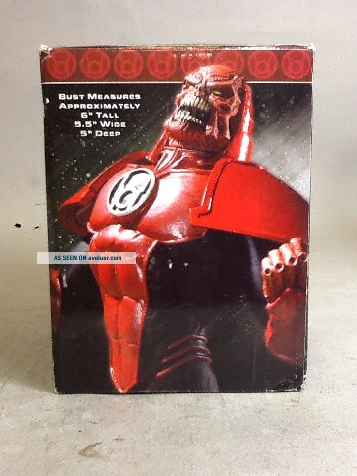 DC Direct Blackest Night Red Lantern Atrocitus Bust Statue | #2726072