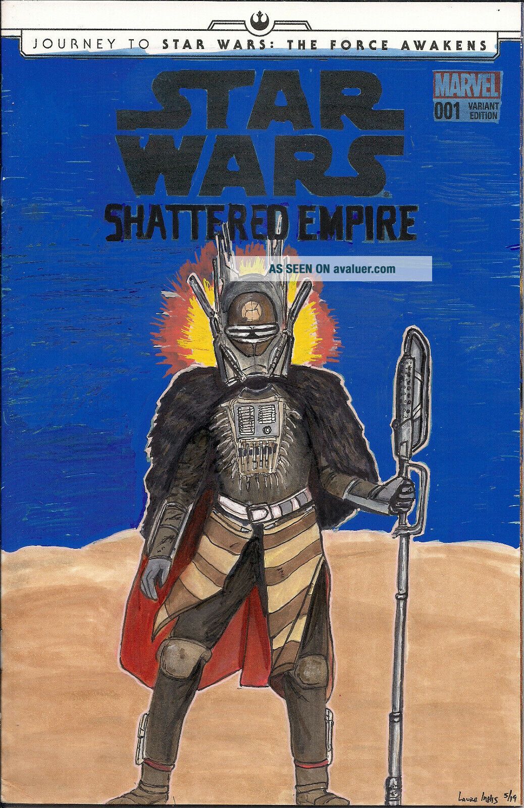 JOURNEY TO STAR WARS:THE FORCE AWAKENS - SHATTERED EMPIRE 1 MARVEL ...