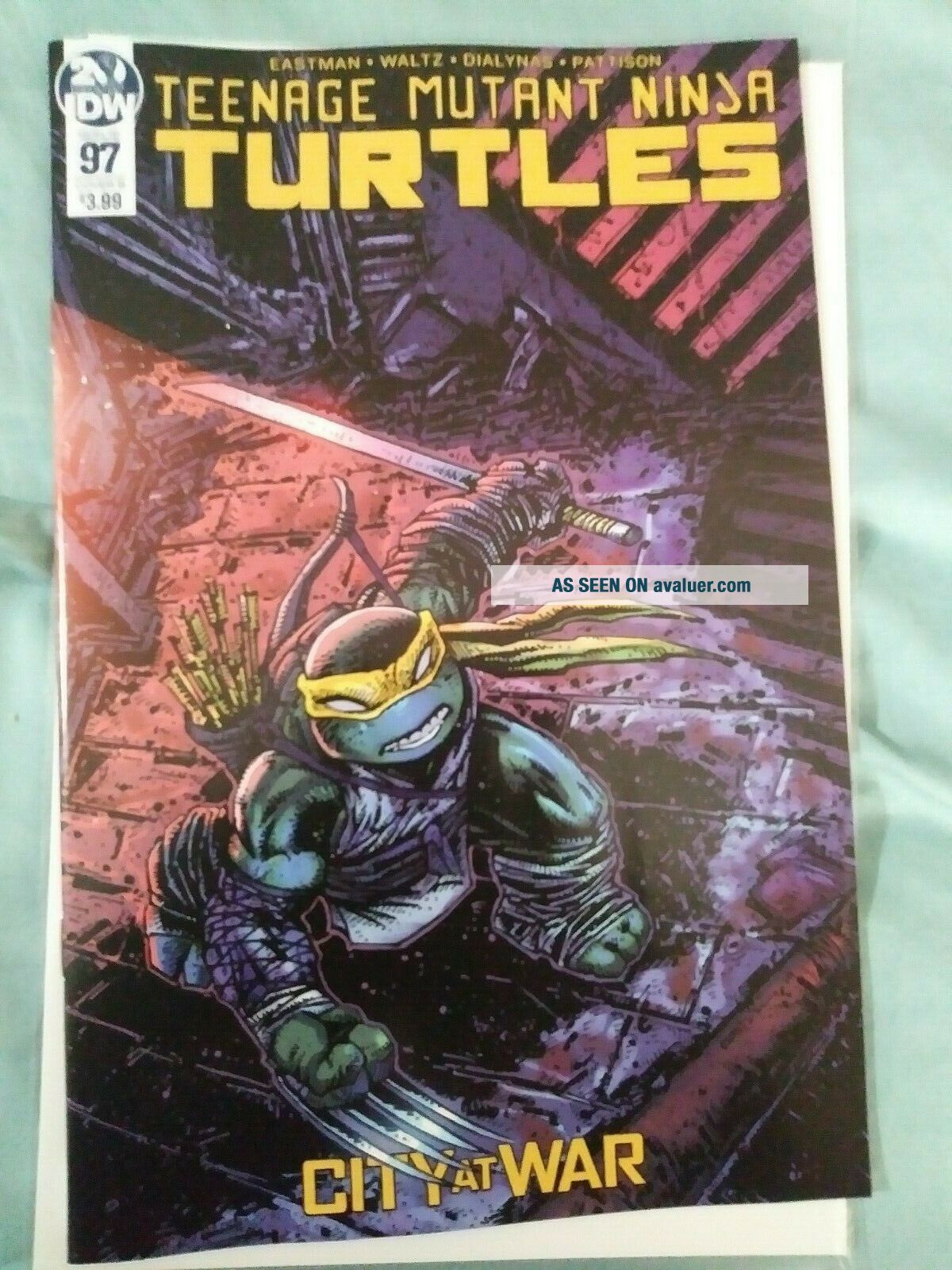 TEENAGE MUTANT NINJA TURTLES 97 Cover A And B SET 1ST JENNIKA IN ...